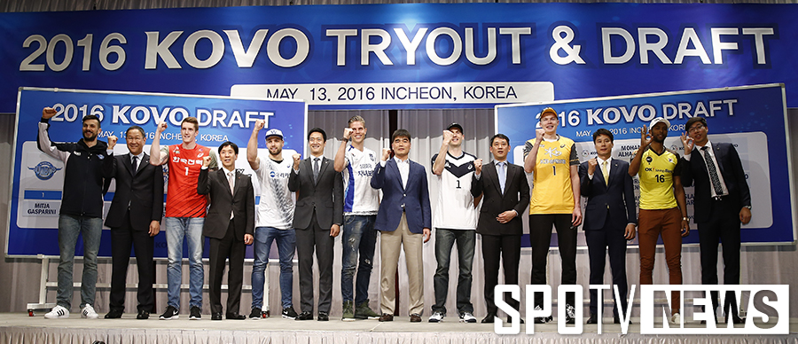 [포토S] KOVO 외국인 선수 드래프트