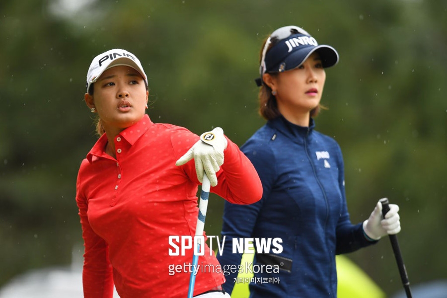 [JLPGA] '선두권 도약' 김하늘, '라이벌' 스즈키와 우승 경쟁