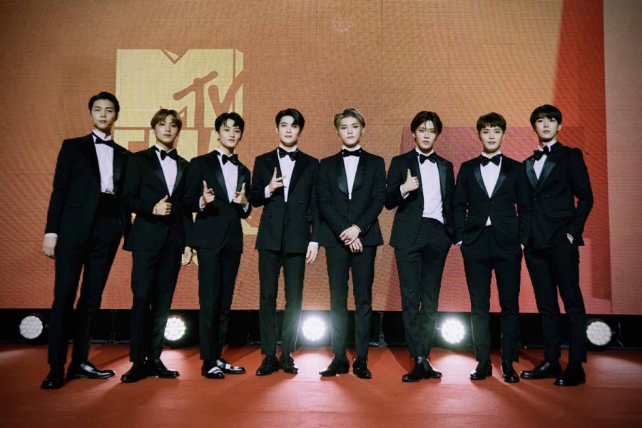 NCT127, 'MTV EMA' 비하인드 공개…28일 오후 7시 방송