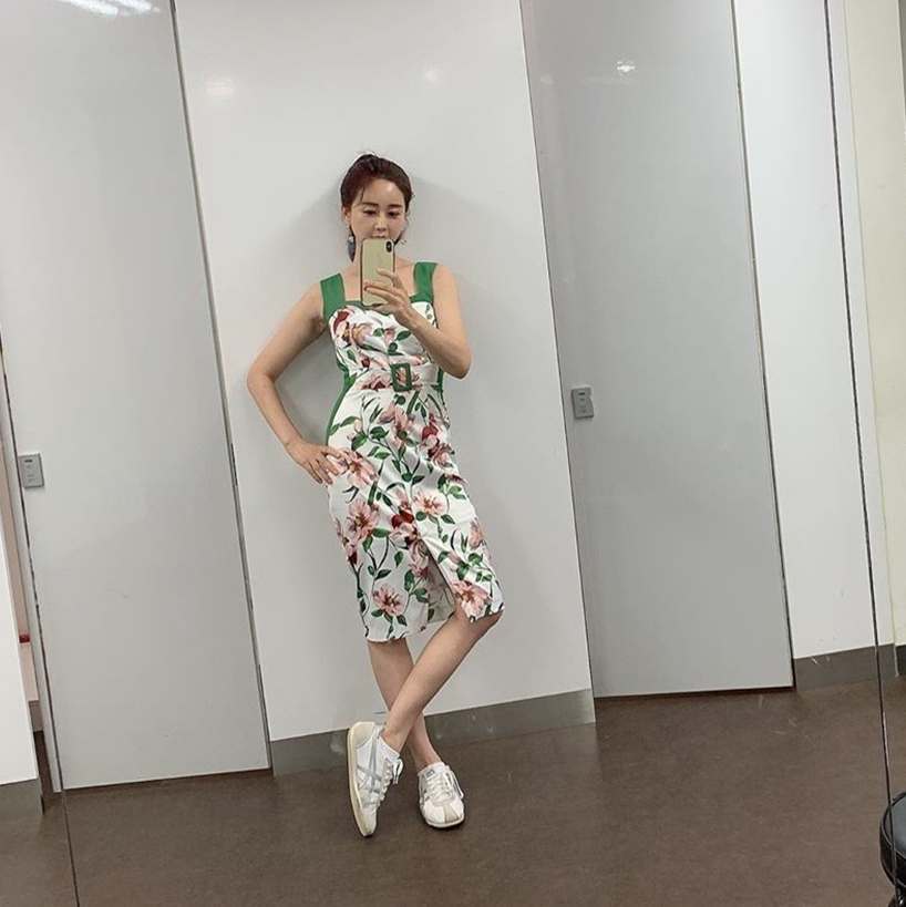 '45세' 함소원, 마마 다이어트 자극한 '172cm·48kg' 몸매 자랑