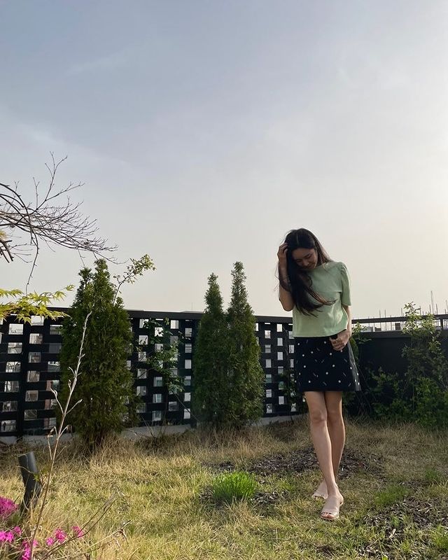 '우효광♥' 추자현, 아들 낳고 43살에도 170cm·47kg 각선미