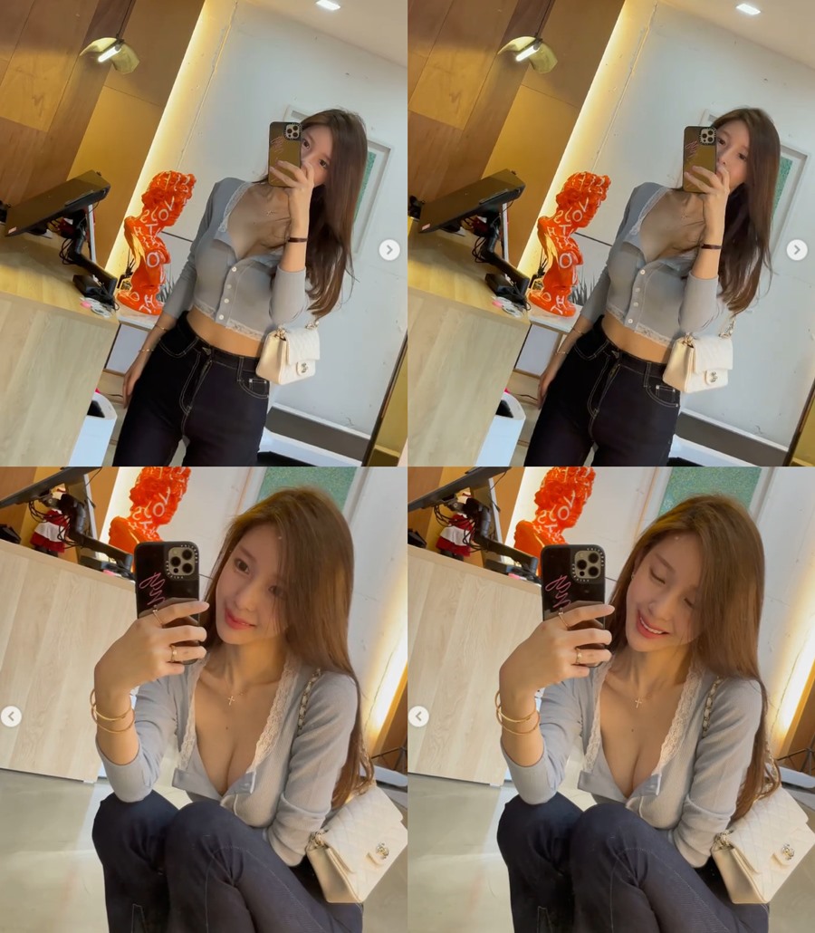 '여신강림' 야옹이 작가, '영끌' 보람있네…170cm-47kg 만찢몸매