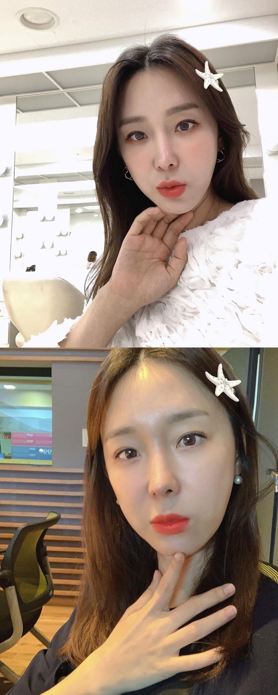 둘째 임신 이지혜 메이크업 민낯 모두 물오른 비주얼 동일인물