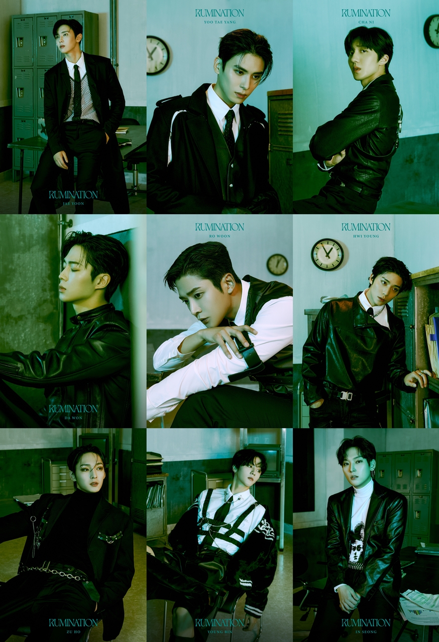 '컴백' SF9, 역대급 비주얼 9인9색 포스터 공개…시크함 극대화