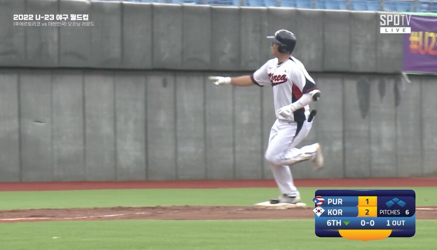 [U-23 게임노트] '한승주 호투+8회 끝내기' 한국, 4연승으로 B조 1위