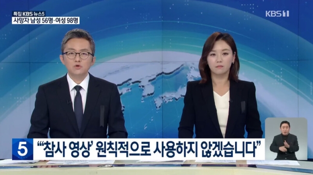 "사고영상 최대한 사용하지 않겠다" 방송사들, 이태원 참사 보도 자체 가이드라인[종합]