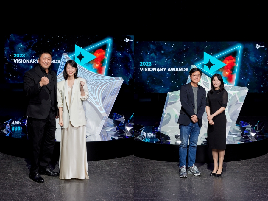 CJ ENM, '2023 비저너리 어워즈' 개최…"K콘텐츠 힘, 독창성으로부터 시작"