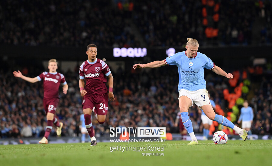 'EPL 35호골→29년 만에 신기록' 홀란드 "게임하고 잘래요"