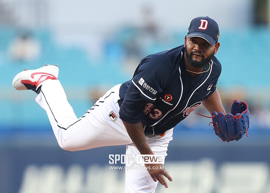 KBO 15번째 진기록 도전했는데…7⅓이닝에서 제동, 그래도 1선발 자격 증명했다