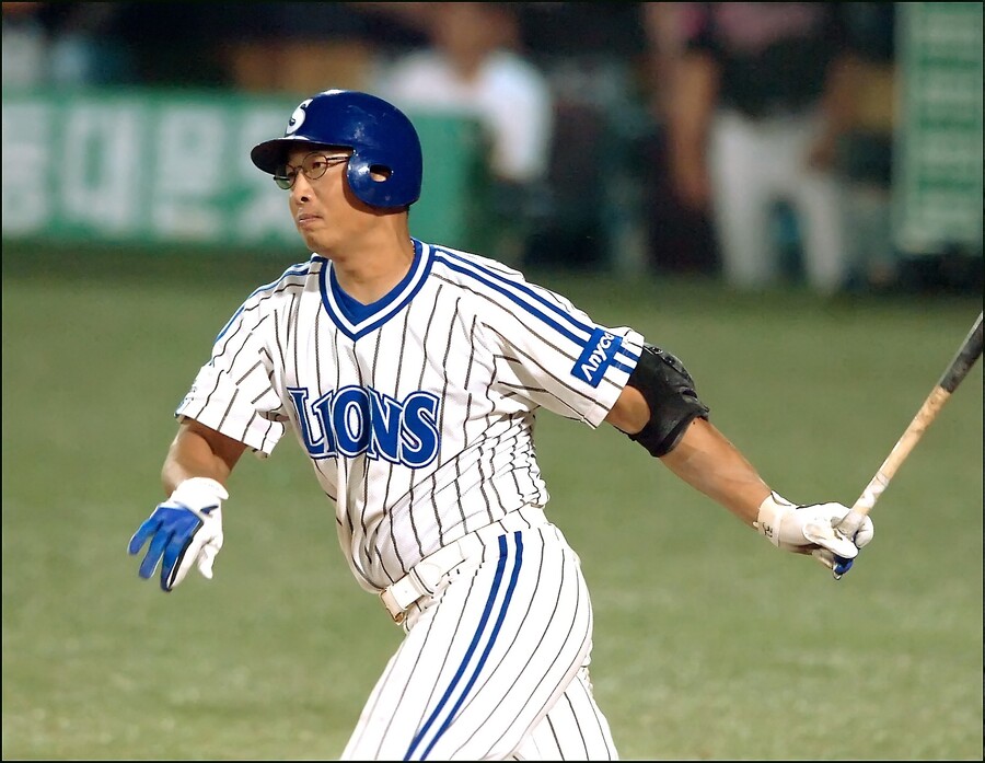 'ML의 선택' 받은 심정수 2세에 美 벌써 주목 "KBO 300홈런 레전드의 아들"