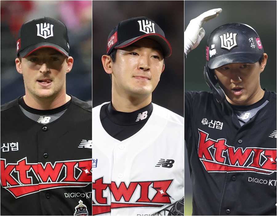 7月 MVP 후보만 셋 배출한 kt, 이강철 감독 함박웃음…“다들 잘했더라”