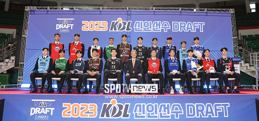 [포토S] 2023 KBL 신인선수 드래프트