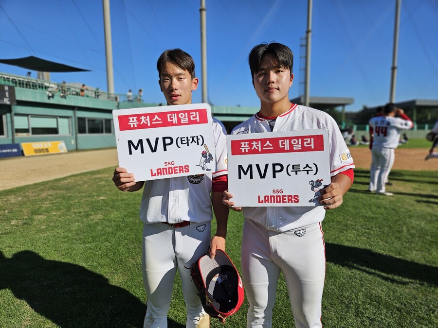 불펜 5이닝 무실점+이정범 결승타… SSG 퓨처스팀, 한화 2군에 4-3 역전승