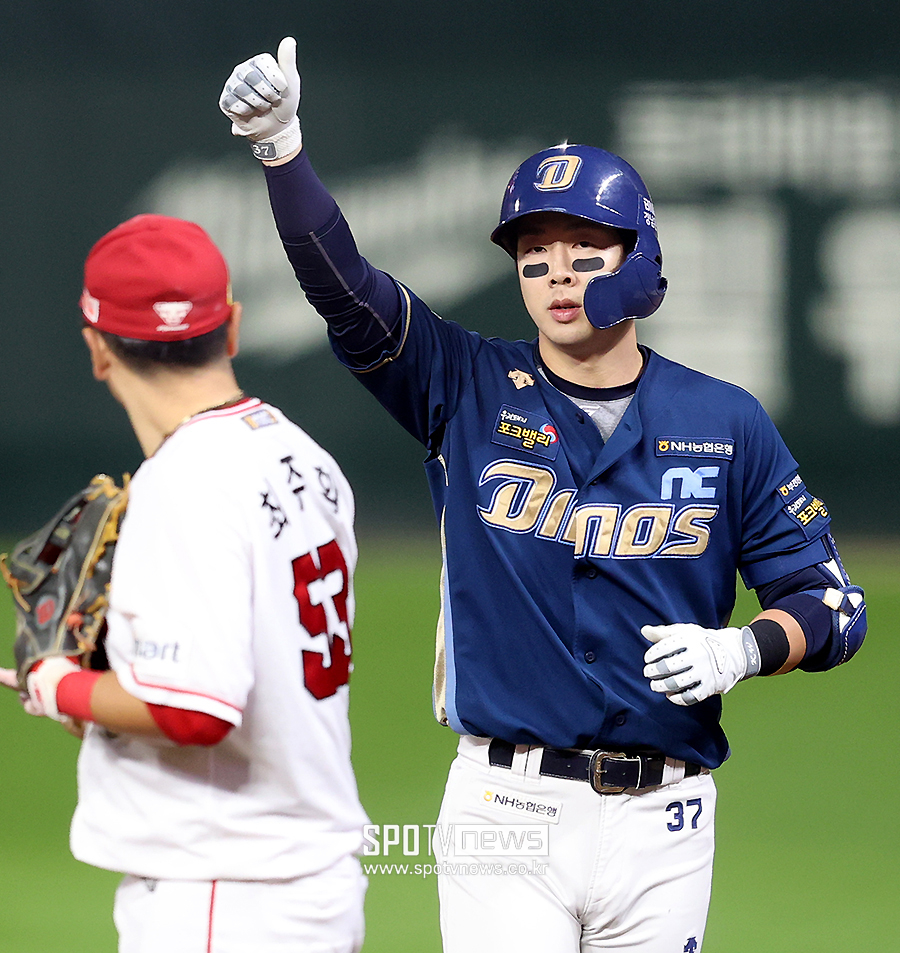 '김광현 충격 4실점' NC 적지서 2연승, PO행 1승 남았다…박건우 3안타 폭발 [준PO2 게임노트]