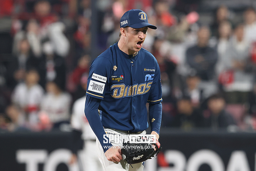 [PO1 게임노트] 선동열 전설 넘은 '탈KBO' 페디, 12K 압도적 호투…NC, kt '빅게임 피처' 쿠에바스 깨고 먼저 1승