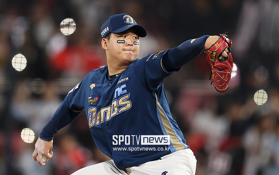 [PO2 게임노트] ‘영웅’ 신민혁 등장! 박건우 결승포에 김주원 슈퍼세이브까지… NC, kt에 2연승, 역대 PS 최다 연승 타이 달성