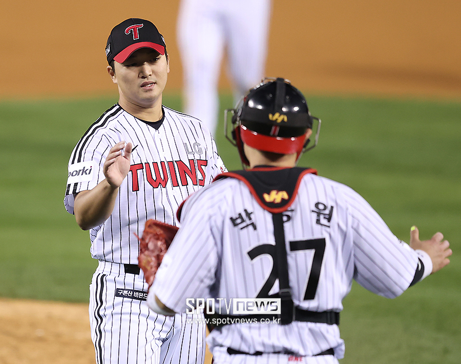 "158km 고우석, 흥미로운 이름이다" 美도 주목한 신분조회, ML행 추진 현실이 되나
