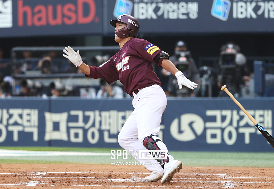 “이재원, 한동희한테 배우고 싶다” 1R 거포 유망주, 상무 지원한 이유