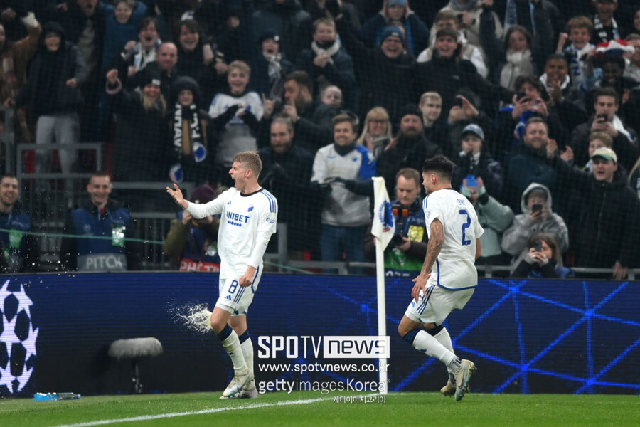 '에데르송 치명적인 실수 → 더 브라위너 1G 2AS' 맨시티, 코펜하겐 원정에서 3-1 승리 '기선제압'