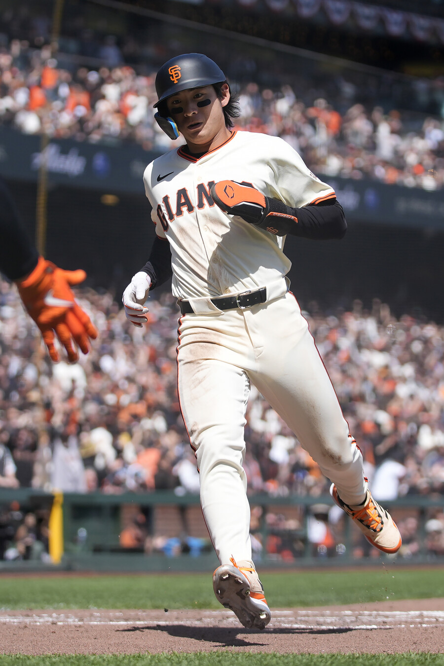 '156km 공략에 예술적 배트 컨트롤' 이정후 또 멀티히트 작렬, SF는 9회 천금찬스 놓쳤다