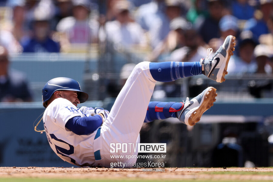 157km 강속구에 MVP 출신 주전 유격수가 날아갔다…LAD 대책 있나
