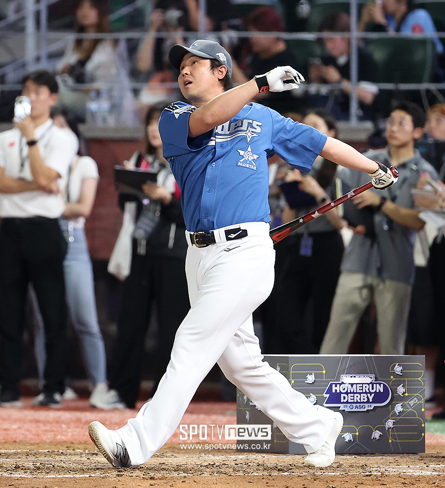 “인천 야구 대표로 참여해 영광이다”…최정, KK포-20승 에이스와 함께 마지막 문학 올스타 빛냈다