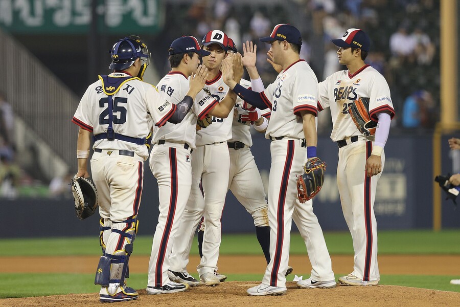 '패패패승패패패패패패승' 진짜 지독했다…"솔직히 힘들었죠" 두산, 어떻게 삼성 공포증 극복했나