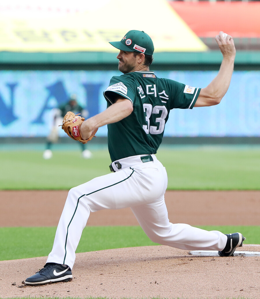 대체 외국인 성공신화 나오나…'155km+11K' 완벽투 “혼신의 힘을 다해 던졌다”