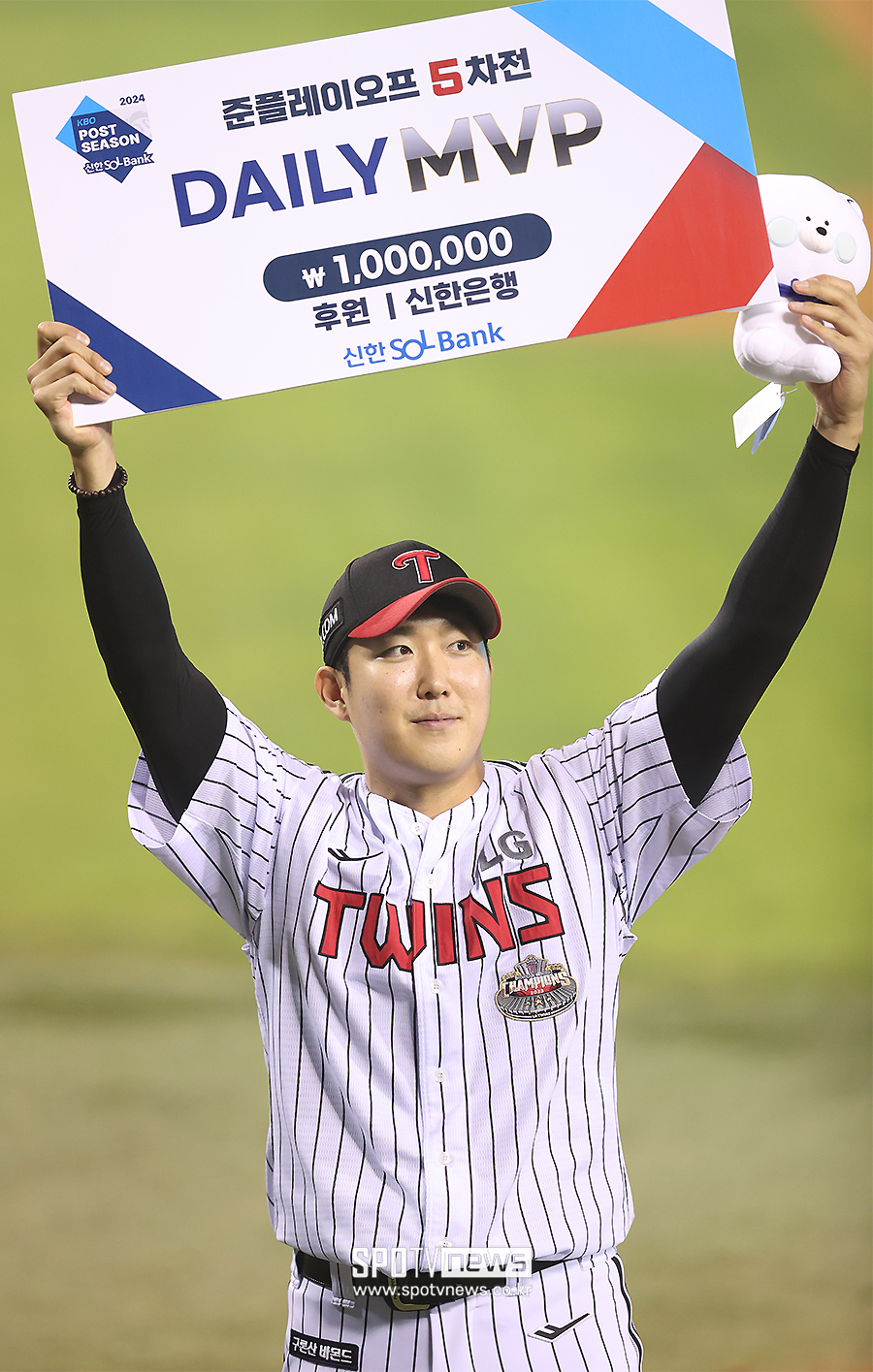 "내가 던지는 거지만" 손주영도 자기 구위에 놀랐다, 이틀 쉬었는데 평균 RPM 2500↑