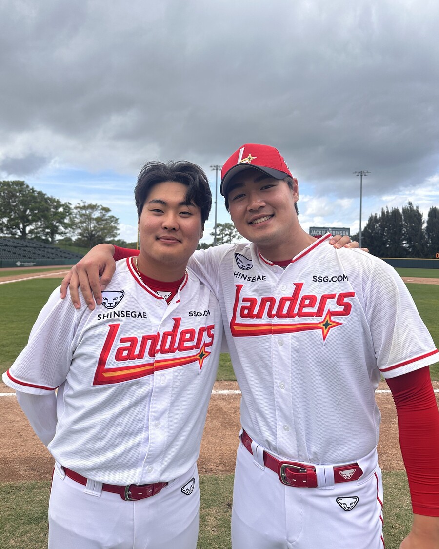 2월인데 하나는 153㎞, 하나는 152㎞… 진짜 시즌 들어가면 ‘역대급 강속구 듀오’ 뜨겠네