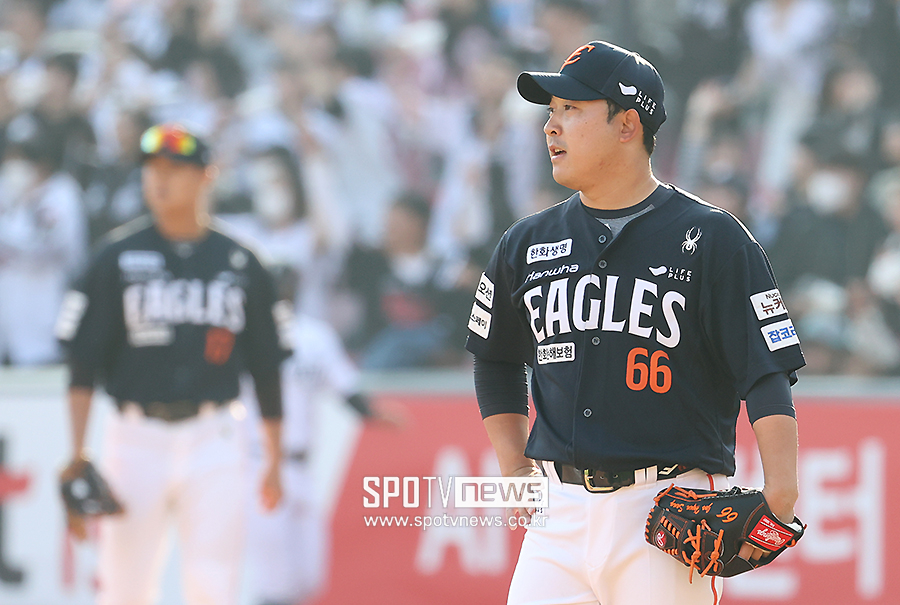 한화 23SV 인간승리 마무리 충격 2군행에도…158km 국가대표 영건이 있어 끄떡 없다