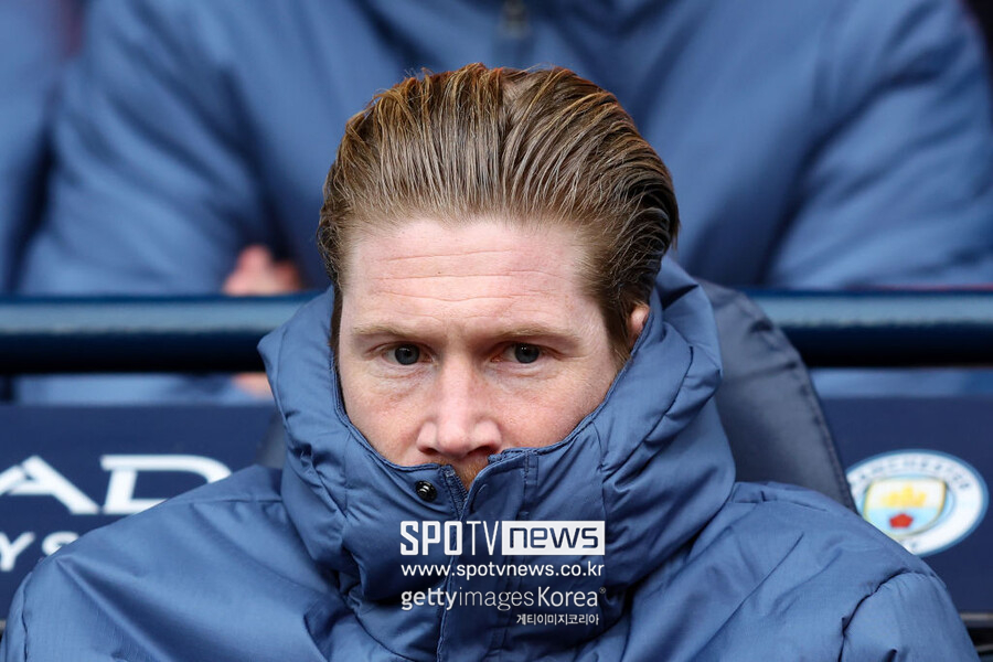 '106골 174도움' 미친 10년 보내도 얄짤 없다…맨시티는 이런 곳, KDB "1년간 아무런 제안 없었어"