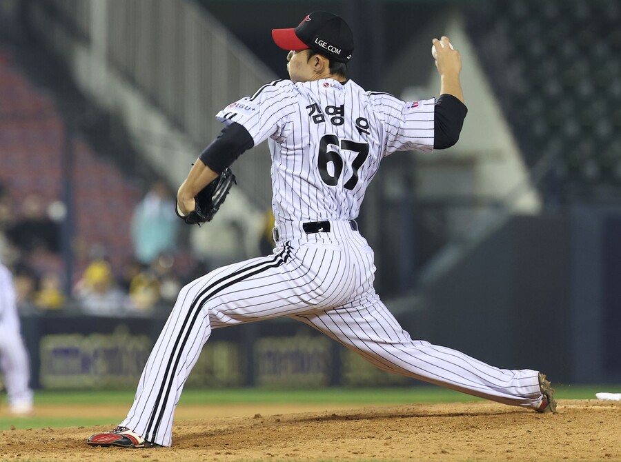 "이지강 김영우 새로운 필승조" 김진성 박명근이 전부 아니었다…LG 새 필승조 발굴, 1승 이상의 수확