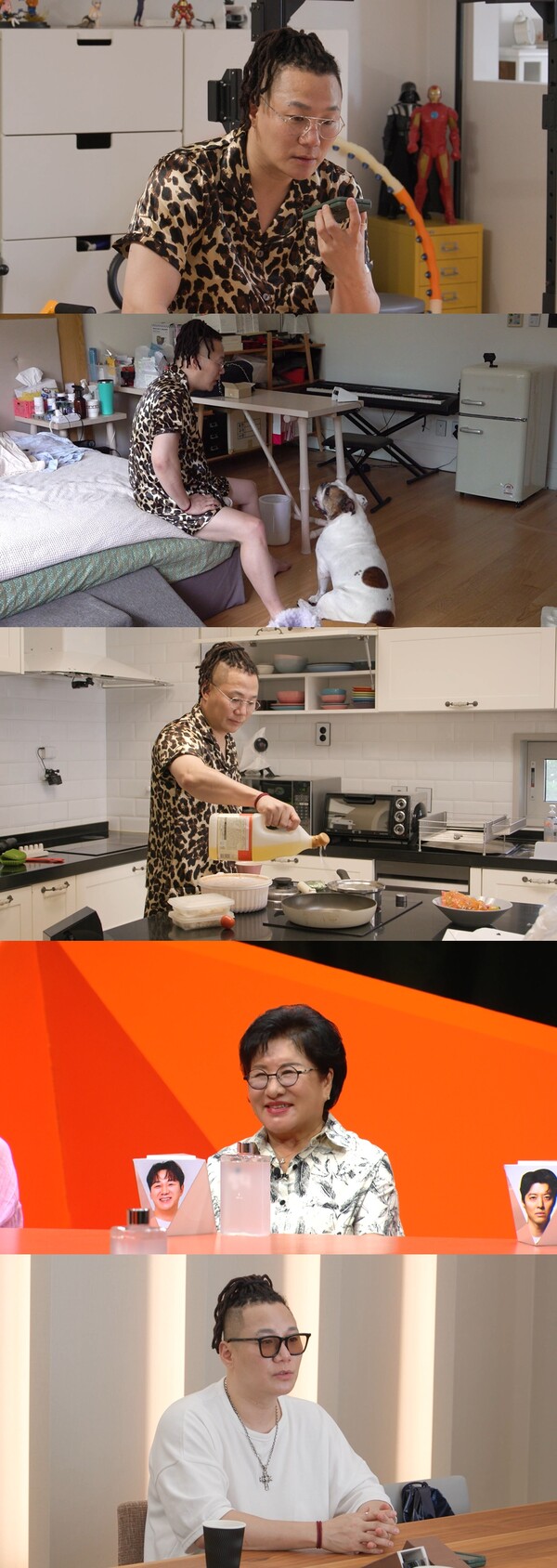 ‘이혼 후 전처와 동거’ 윤민수, 독특한 집 구조-소통법에 스튜디오 '대혼란'(미우새)