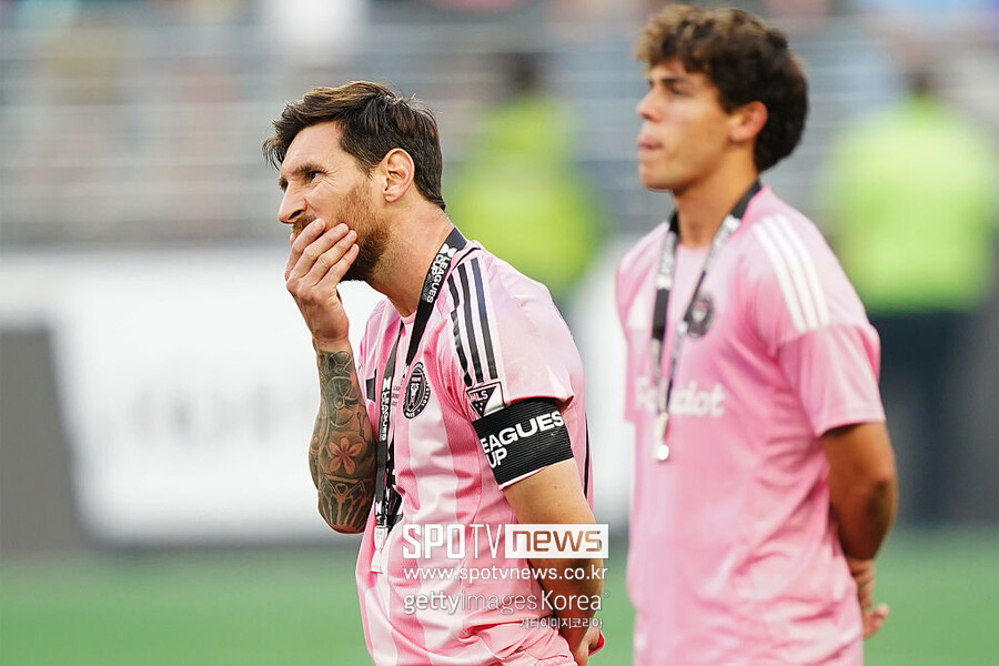 '흥민아 완패했다' 메시 침묵 속 마이애미, 리그스컵 결승서 시애틀에 0-3 몰패…47번째 트로피 획득 불발