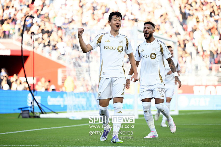 '2호골 → 평점 7.7점' 손흥민, 52초 벼락골 작렬!…LAFC, 산호세 원정서 4-2 승리…SON 기립박수 받으며 교체 아웃