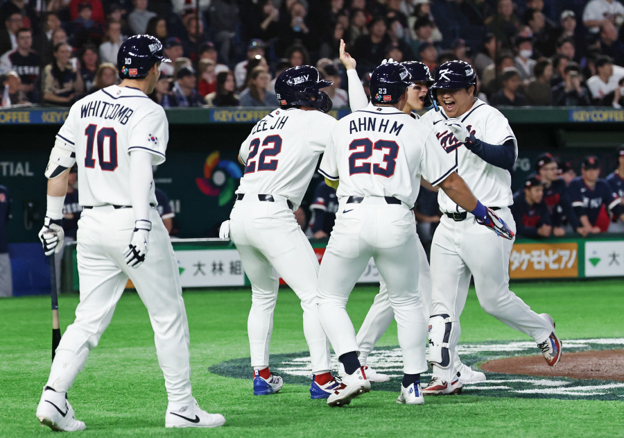 178km 레이저 홈런! 문보경 그랜드슬램, WBC 새 역사 만들었다→韓 최다 만루홈런 신기록