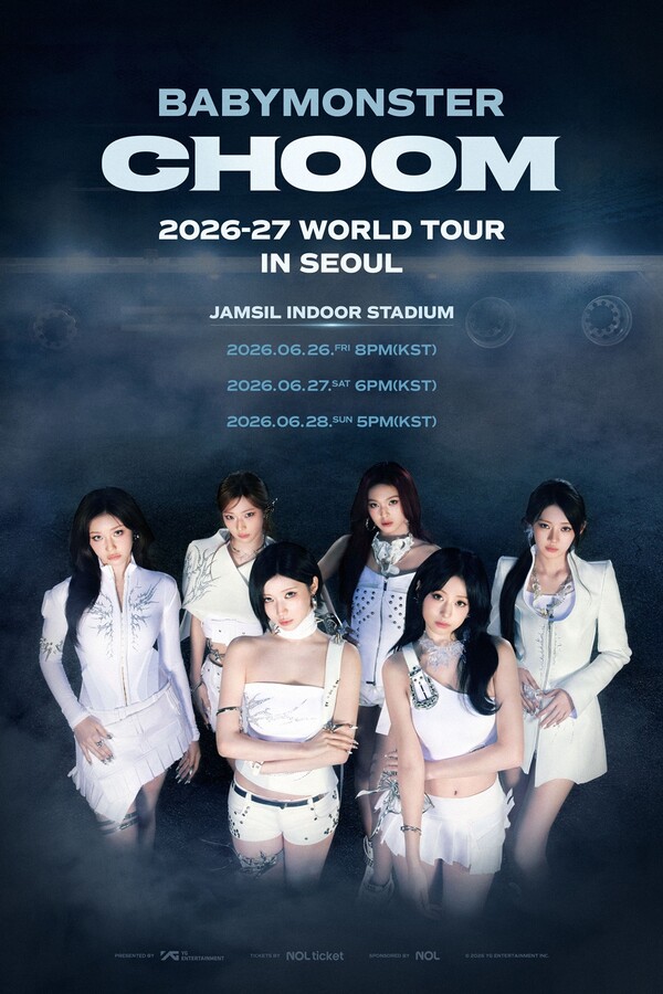 Babymonster Outline Expanded Global Tour Schedule with Seoul Poster | K ...