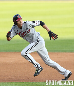 [KBO WC1] LG 선발 라인업, 평소대로 '김용의-이천웅' 선발 출전