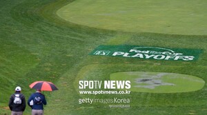 [PGA] PO 3차전 BMW 챔피언십 최종 4라운드, 비로 하루 연기