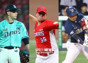 KBO, 9월 MVP 후보 발표… 루친스키·브룩스·양의지 등 6명