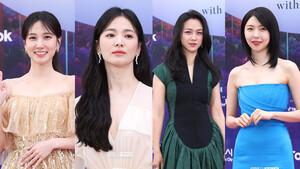 레카에 핀 봄…박은빈‧송혜교‧아이유, 꽃보다 아름다운 여신들[종합]