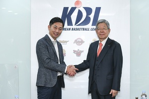 KBL, 일본 B.리그와 MOU 체결 "협력 강화한다"