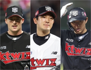 kt 최다 3명 배출…KBO리그 7월 월간 MVP 후보 발표