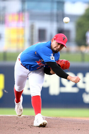 KKKKKKKKKK…KIA 입단→4승→퇴출 투수 대반전, 10K 폭풍투에 美 꼼짝 못했다